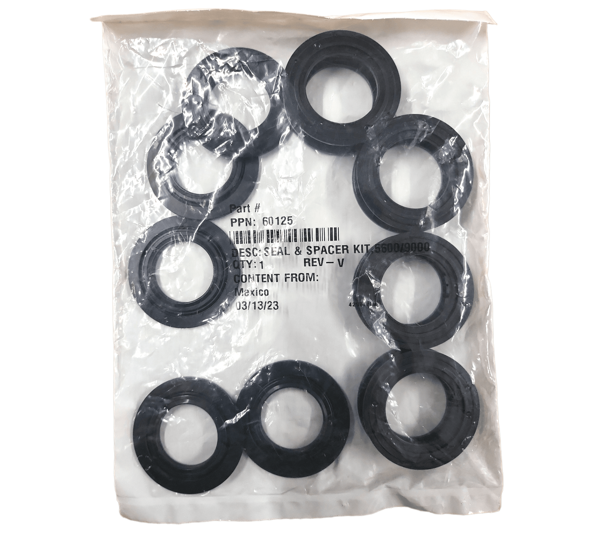 Fleck 60125 Seals and Spacers Kit – Fits 5600, 5600SXT, 9000, and 9100