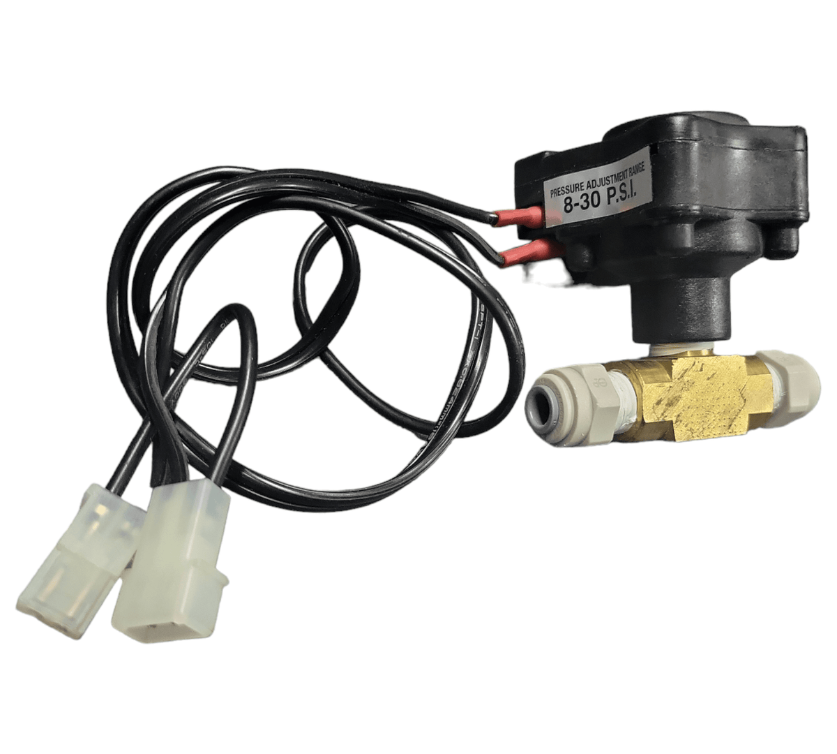 SHURflo Low Pressure Shut Off Switch 1/4" Push Fitting & Wiring 94-080