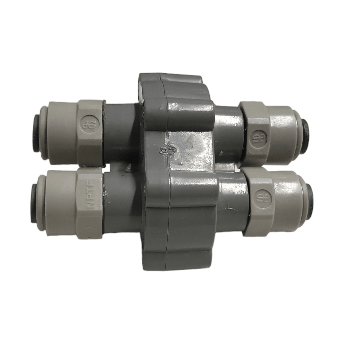 Hydronamic ASV-ERP-JG Automatic Shut-off Grey Valve 4 Way 1/4 QC