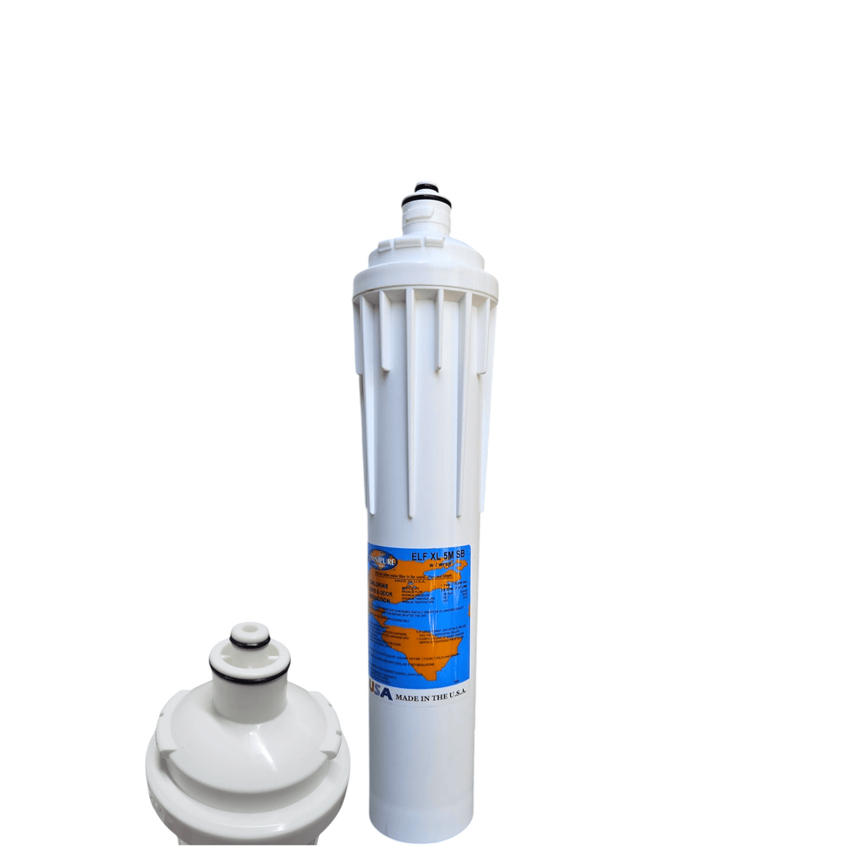 Omnipure ELF XL-5M SB 5 Mic Carbon Block Water Filter 15" (Everpure-Co