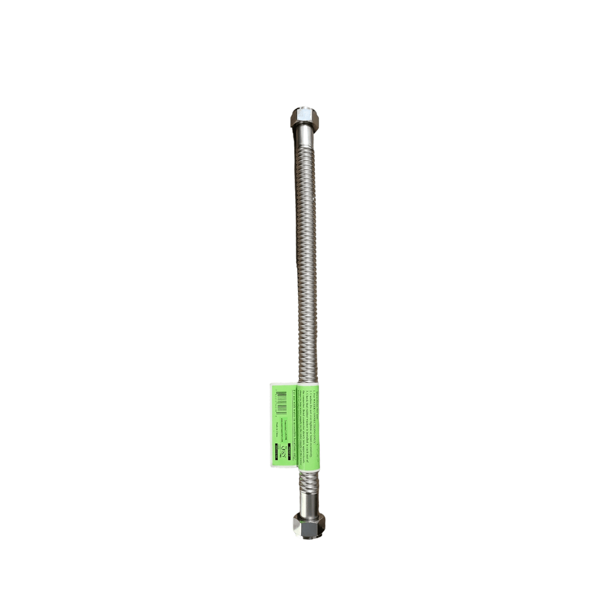3/4" FIP Falcon Corrugated Super-Flex Water Heater Connector, 3/4" ID