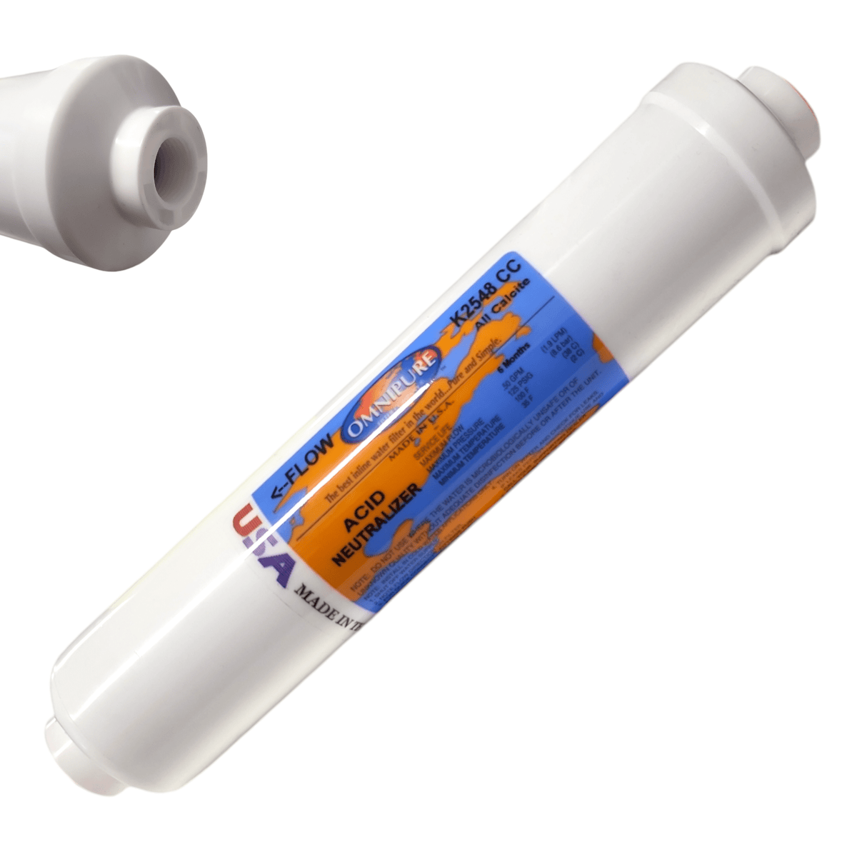 Omnipure K2548 CC All Calcite Water Filter 3/8" Female Port
