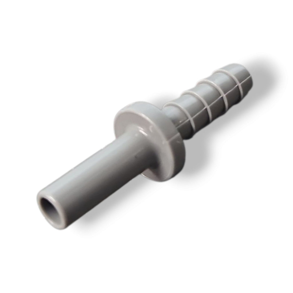 John Guest PI250806S Stem Barb Connector - 1/4" OD Stem x 3/16" ID Bar