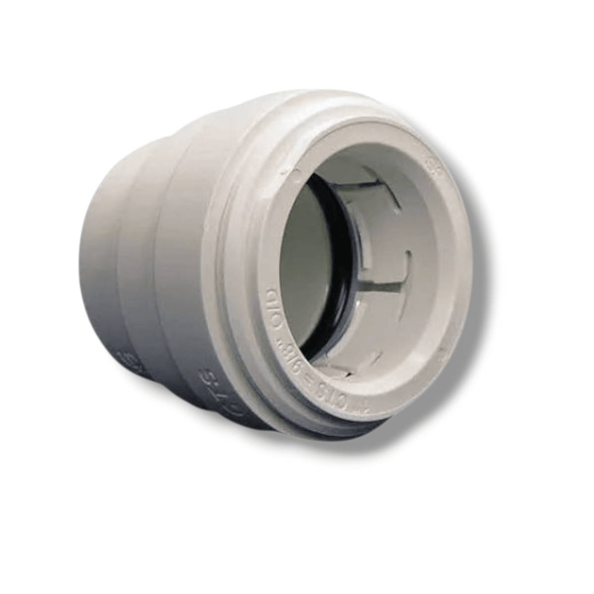John Guest 1" Push Fit End Cap Plug with Quick Connect Plumbing Fittin