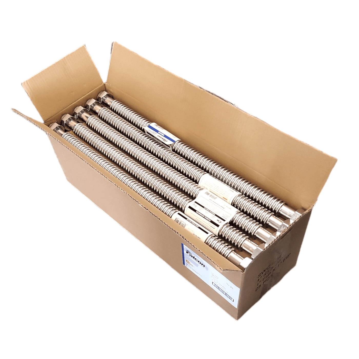 Falcon Stainless Steel flex Connector (SWC-1"X18") 18" length 1" FIP x