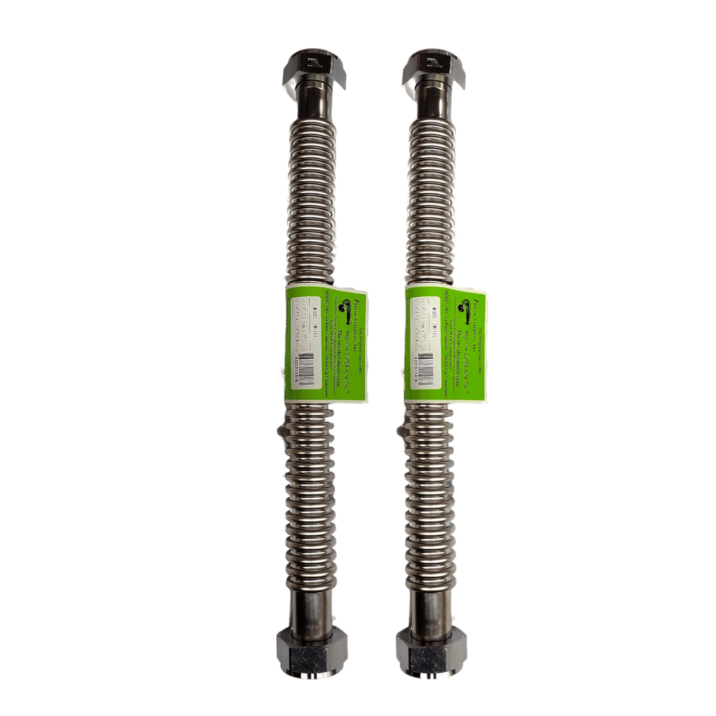 FALCON WATER CONNECTORS | FLEXIBLE | STAINLESS STEEL