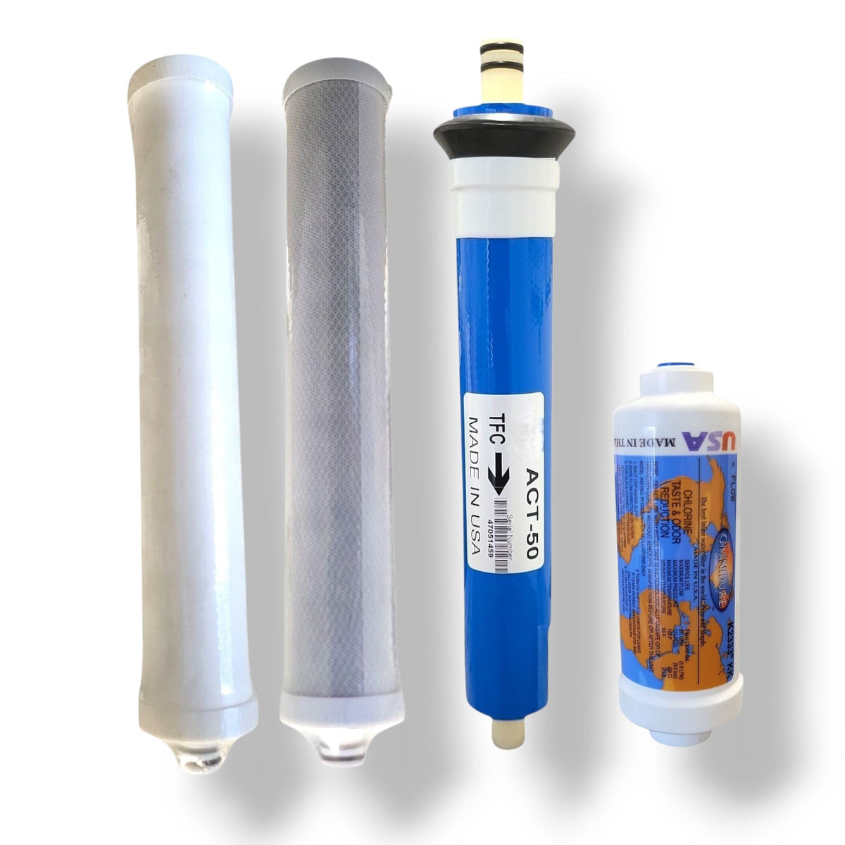 Culligan AC-50 Aqua-Cleer Compatible RO Filter Kit with Membrane