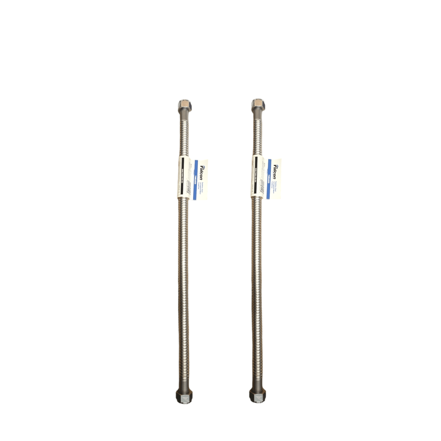 FALCON WATER CONNECTORS | FLEXIBLE | STAINLESS STEEL — PURE DIRECT USA