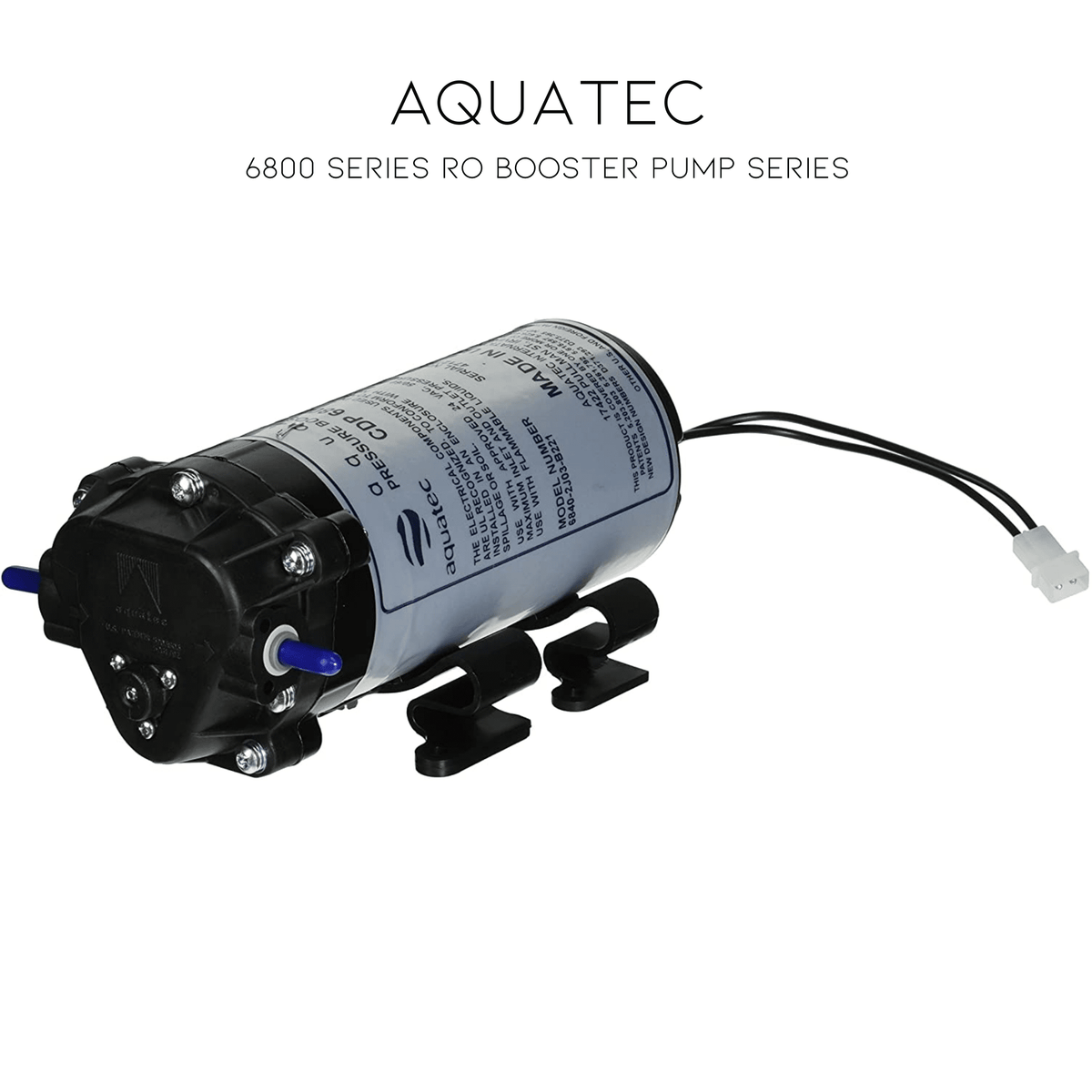 Aquatec 6840-2J03-B221 Low Flow Booster Pump 6800 Series for up to 50